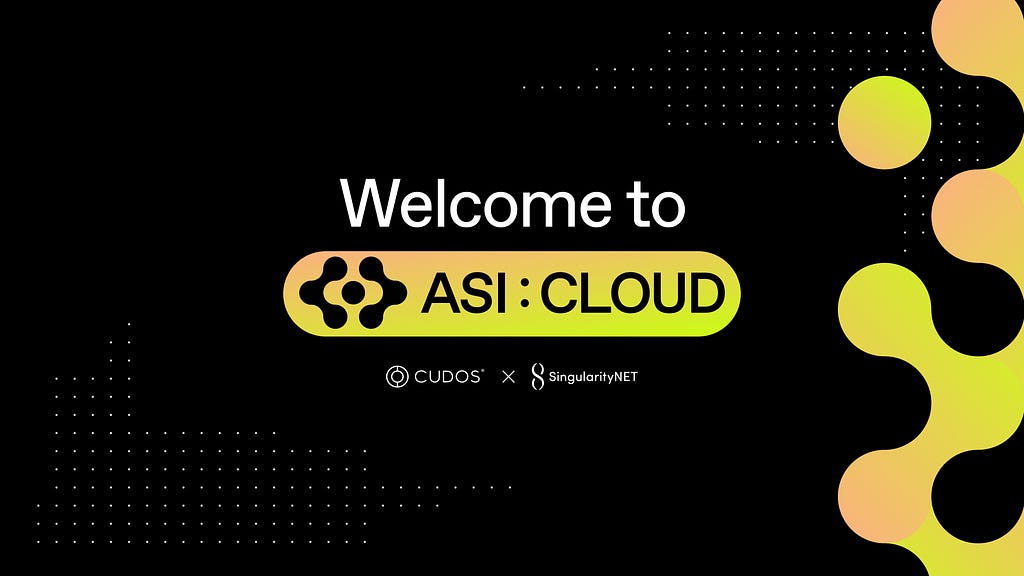 ASI:Cloud Revolutionizing AI Infrastructure with CUDOS Partnership ...