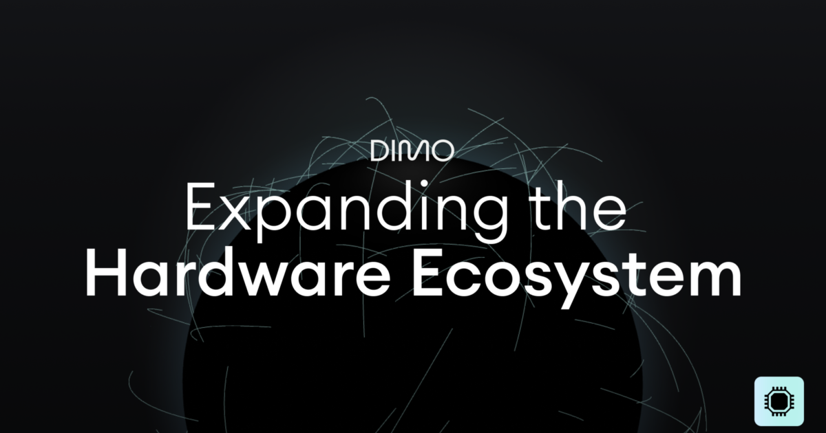 DIMO Announces Roadmap for Open Hardware Ecosystem and Developer Tools | DePIN Hub